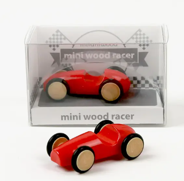 mini wood racer - red – Toobydoo
